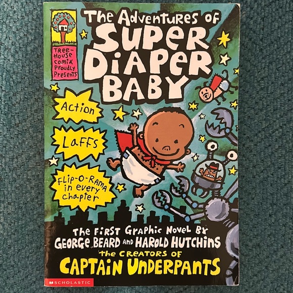 Other | The Adventures Of Super Diaper Baby Book From The Creators Of ...